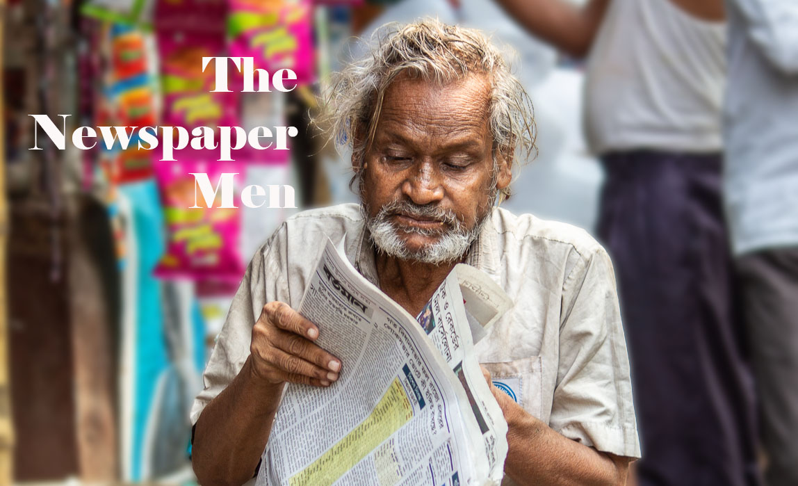 The newspaper men in Calcutta | Benjamuna's Blog
